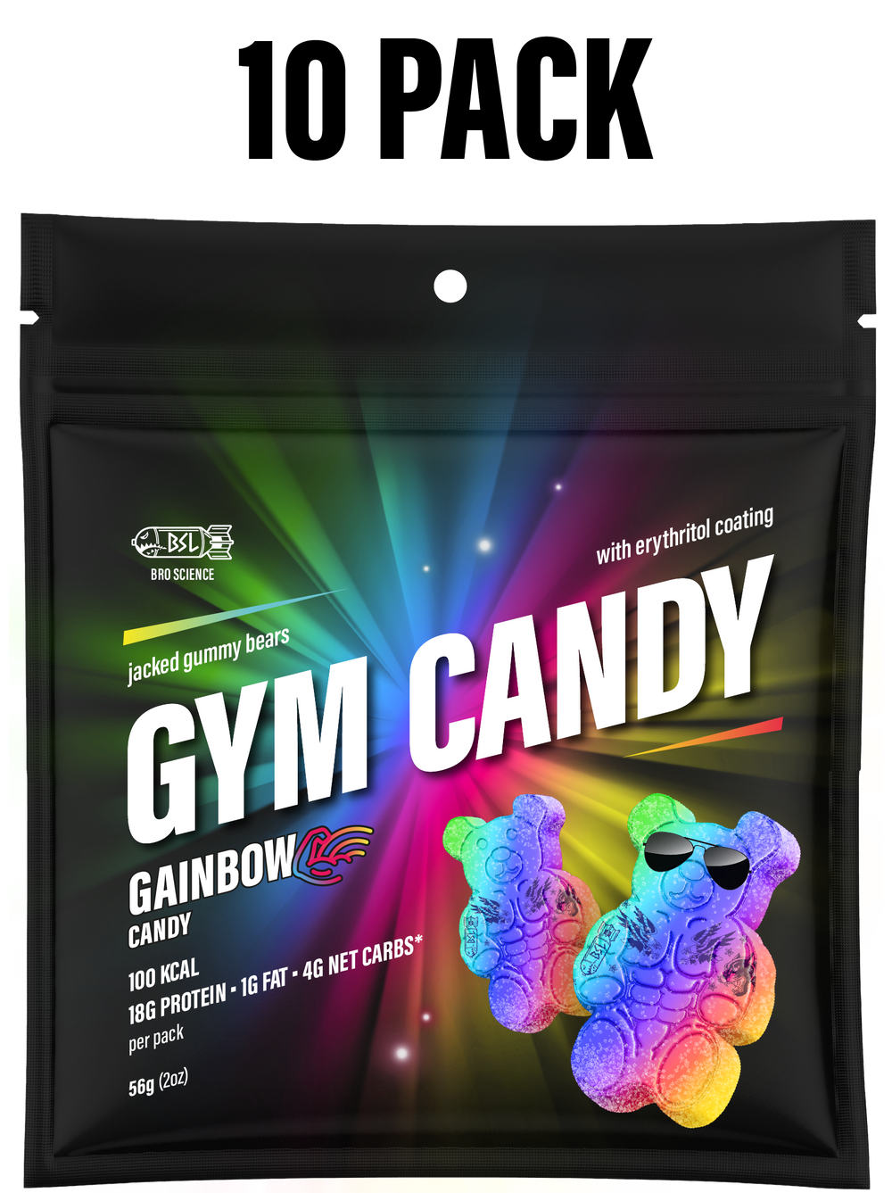 Gym Candy | Protein Gummy Bears – Gain Gummies